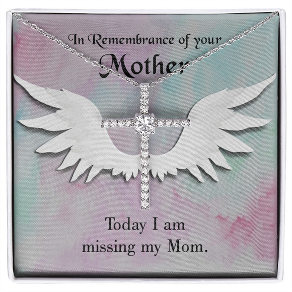 Express Your Love Gifts | Jewelry | Missing My Mom Mom Remembrance Cz ...